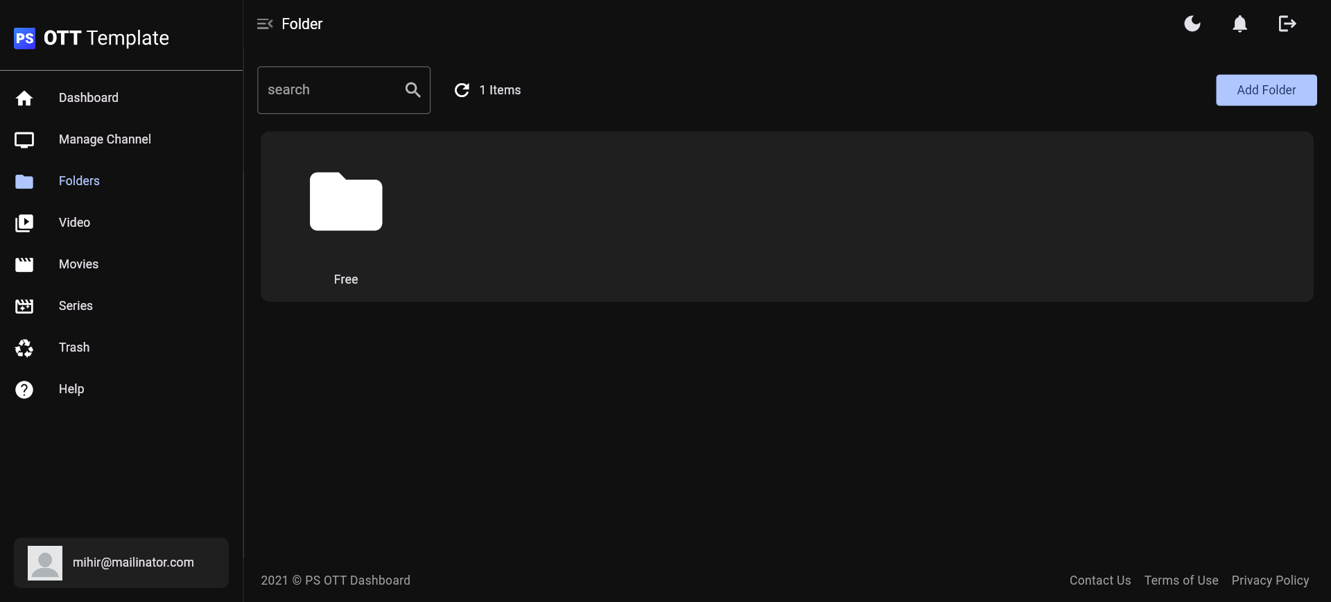PS-OTT - Video Streaming Service Template by peanutsquarellp | CodeCanyon